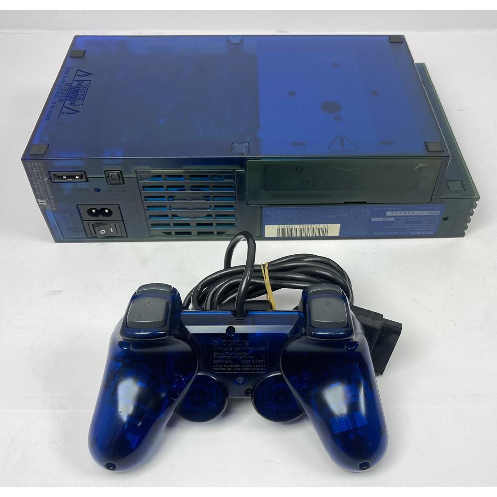 PlayStation 2, Ocean Blue, Modelo SCPH 37000, PS2, (Usado) - Nova Era ...