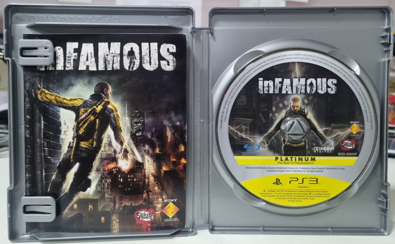 Infamous (Platinum) - PS3 (Mídia Física) - USADO - Nova Era Games e ...