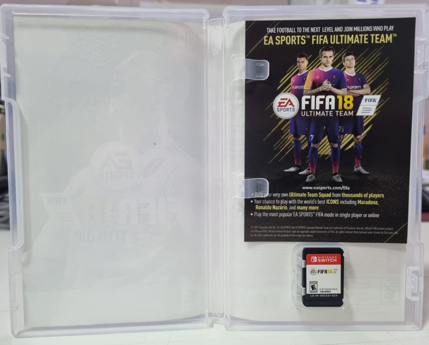FIFA 18 - Switch (Mídia Física) - Usado - Nova Era Games e Informática