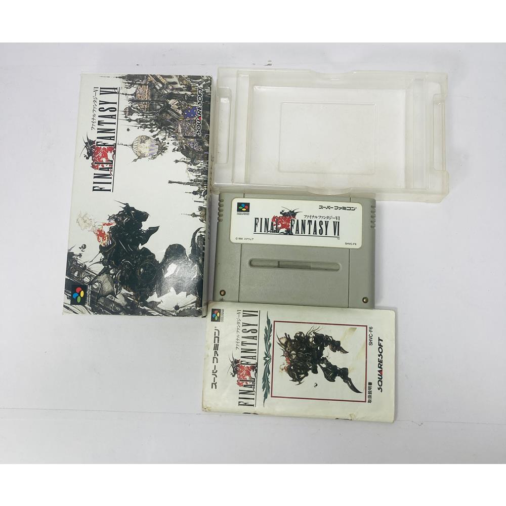 Final Fantasy VI, Super Famicom Original (Usado) - Nova Era Games e ...