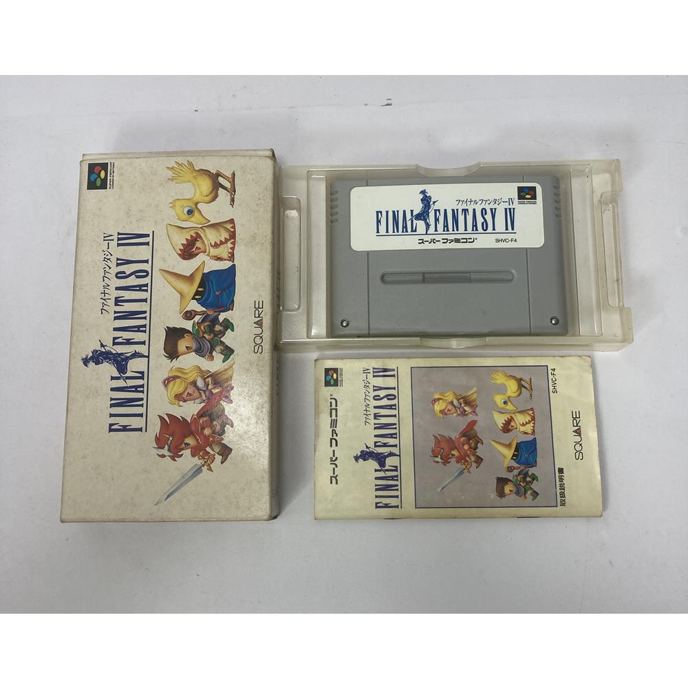 Final Fantasy Iv, Super Famicom Original (Usado) - Nova Era Games e ...