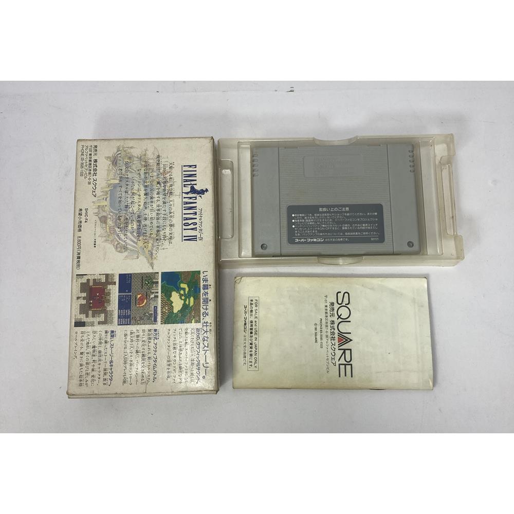 Final Fantasy Iv, Super Famicom Original (Usado) - Nova Era Games e ...
