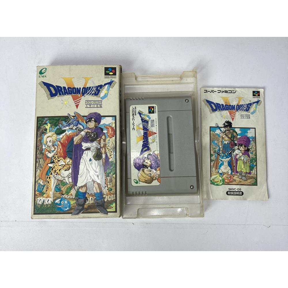 Dragon Quest V, Super Famicom Original (Usado) - Nova Era Games e ...