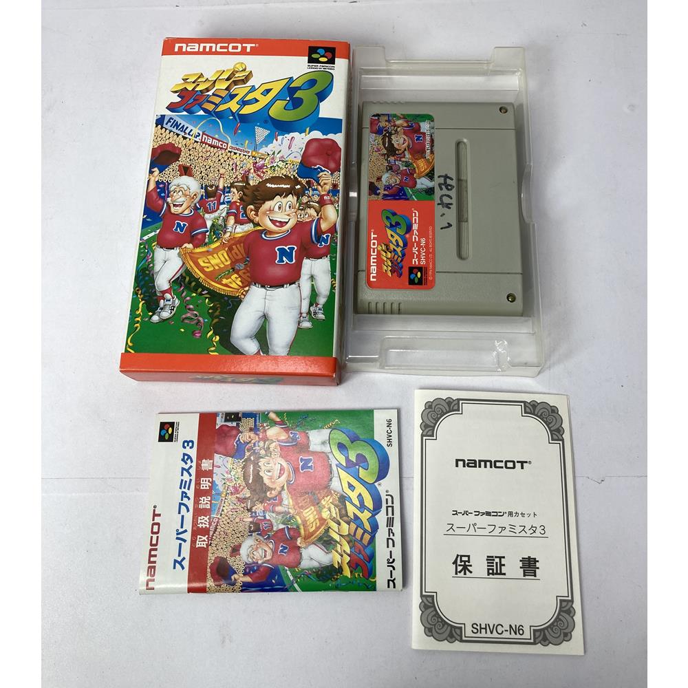 Super Famista 3, Super Famicom Original (Usado) - Nova Era Games e ...