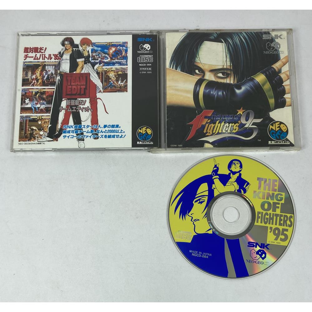 The King Of Fighters 95, Neo Geo CD, SNK Japonês Original (Usado ...