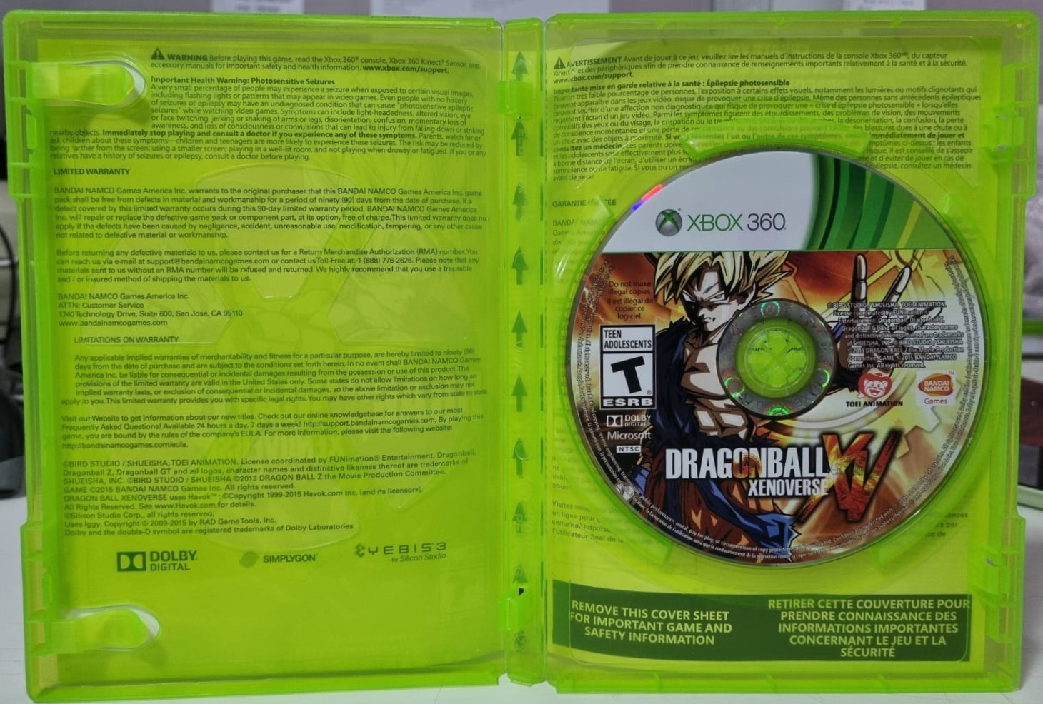 Dragon Ball Xenoverse - Xbox 360 (Mídia Física) - USADO - Nova Era ...