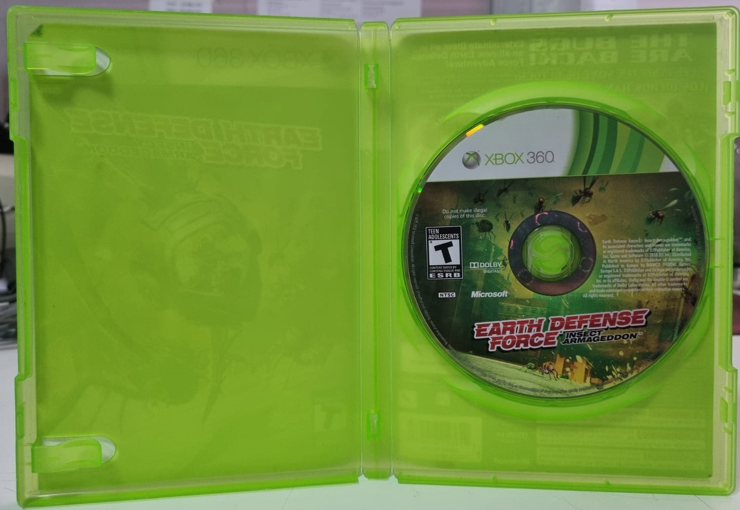 Earth Defense Force Insect Armageddon - Xbox 360 / Xbox One (Midia ...