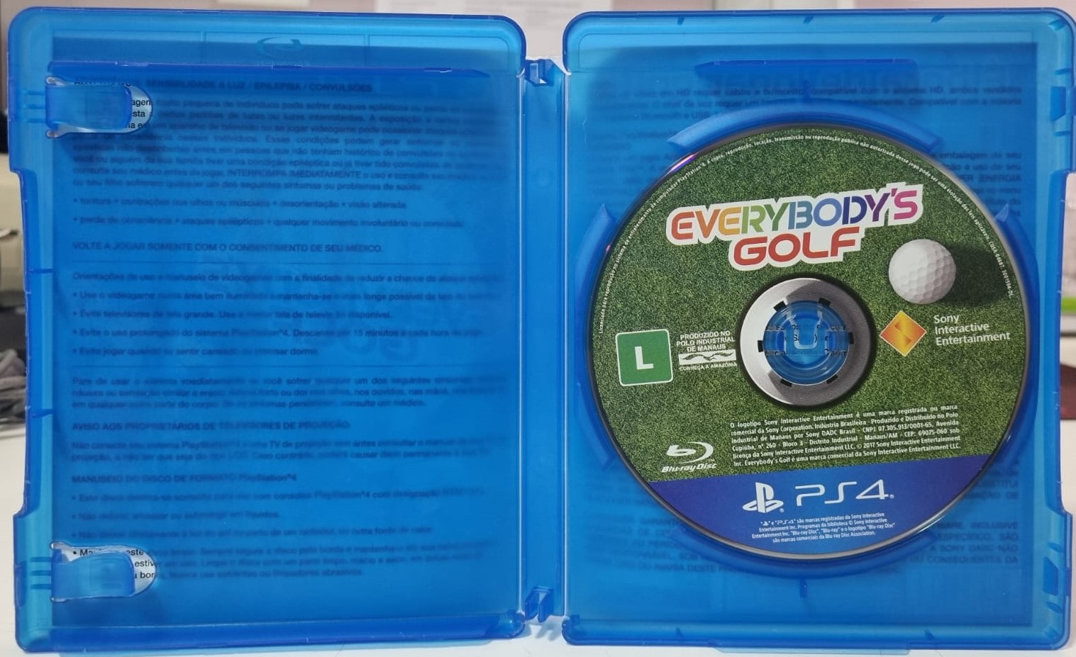 Everybody's Golf - PS4 (Midia Física) - USADO - Nova Era Games e ...