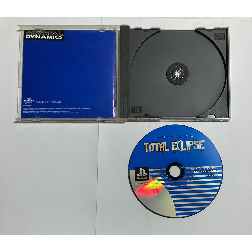 Total Eclipse Turbo, Original PS1 JP (Usado) - Nova Era Games e Informática
