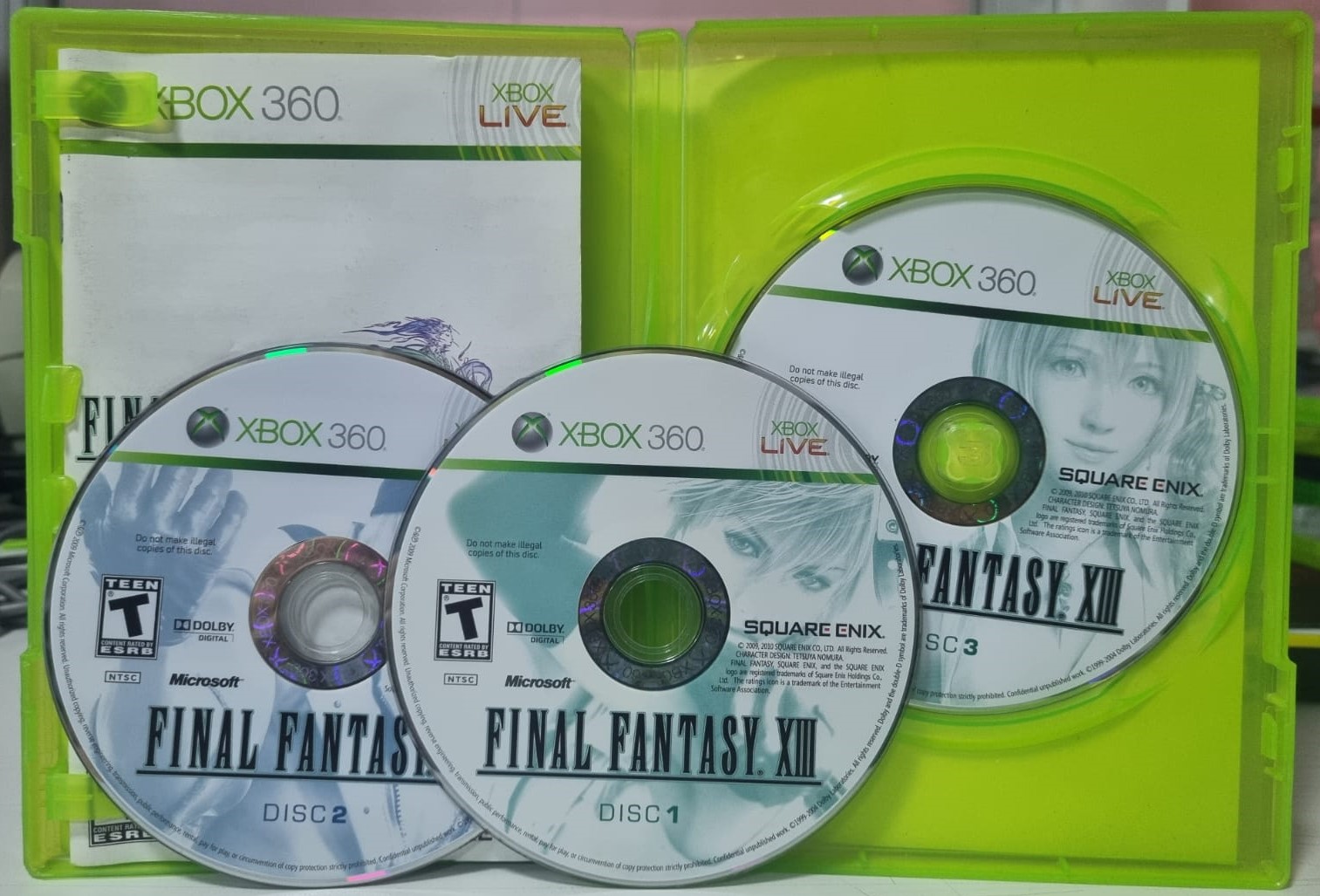 Final Fantasy XIII - Xbox 360 / Xbox One (Mídia Física) - USADO - Nova ...
