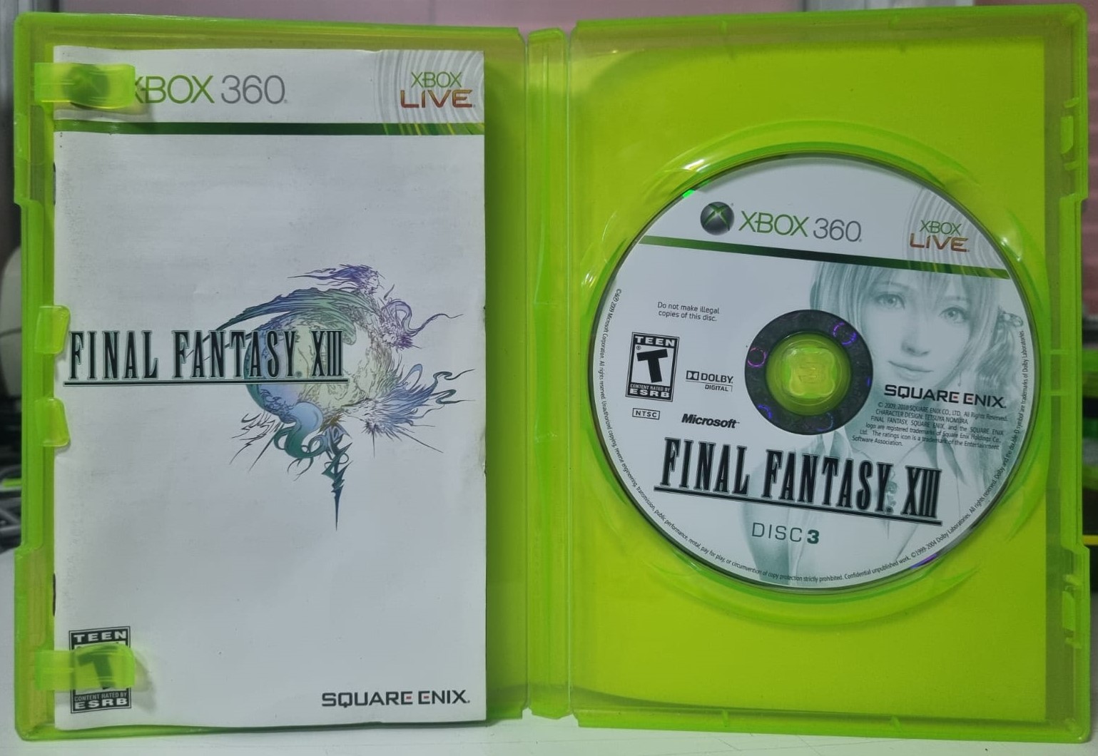 Final Fantasy XIII - Xbox 360 / Xbox One (Mídia Física) - USADO - Nova ...