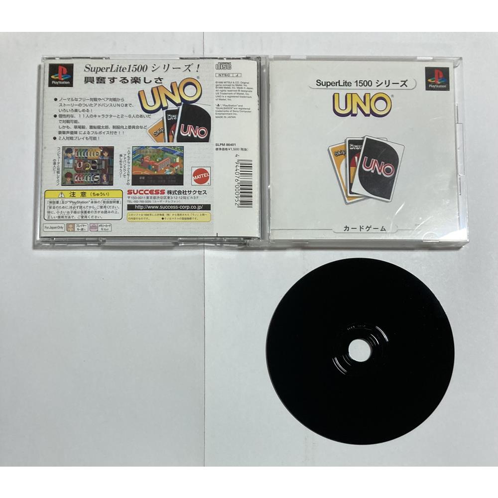 Uno (superlite 1500), Original PS1 JP (Usado) - Nova Era Games e ...