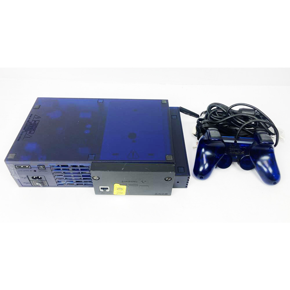 PlayStation 2, Midnight Blue, HDD, 1 Controle, Modelo SCPH 50000, PS2 ...