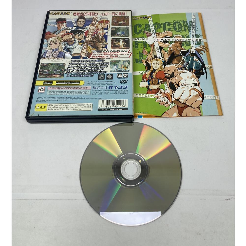 Capcom Fighting Jam, PS2 Japonês Original (Mídia Física) - Usado - Nova ...
