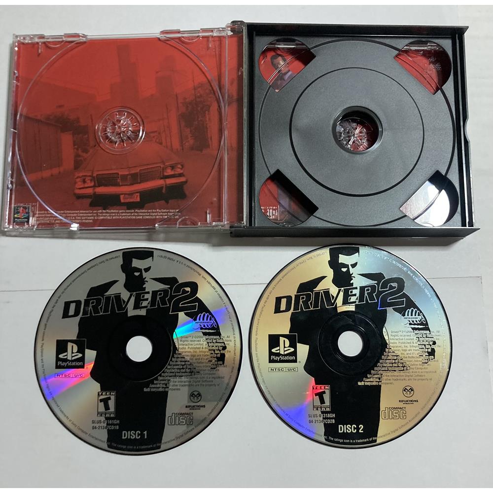 Driver 2, Original PS1 Americano (Usado) - Nova Era Games e Informática
