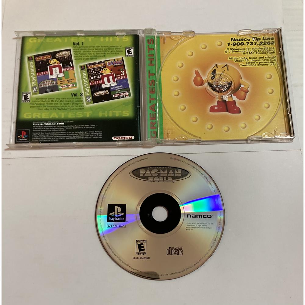 Pac-Man World 20th Aniversary, Original PS1 Americano (Usado) - Nova ...
