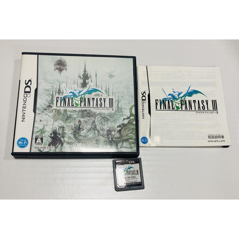 Final Fantasy Iii 3, Nintendo DS Japonês Original (Usado) - Nova Era ...