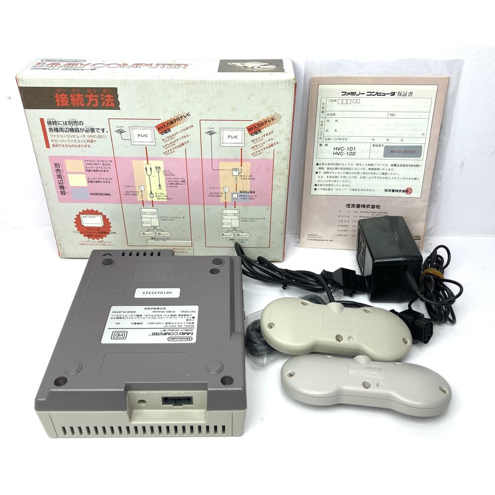 Nintendo Famicom New, Na Caixa Seriado, Family Computer, HVC-101, Nes ...