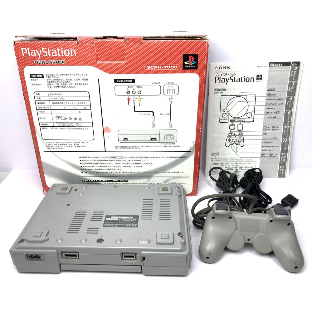 PlayStation 1, Na Caixa Seriado, 1 Controle, Modelo SCPH-7000, PS1, (Usado) - Nova Era Games e ...