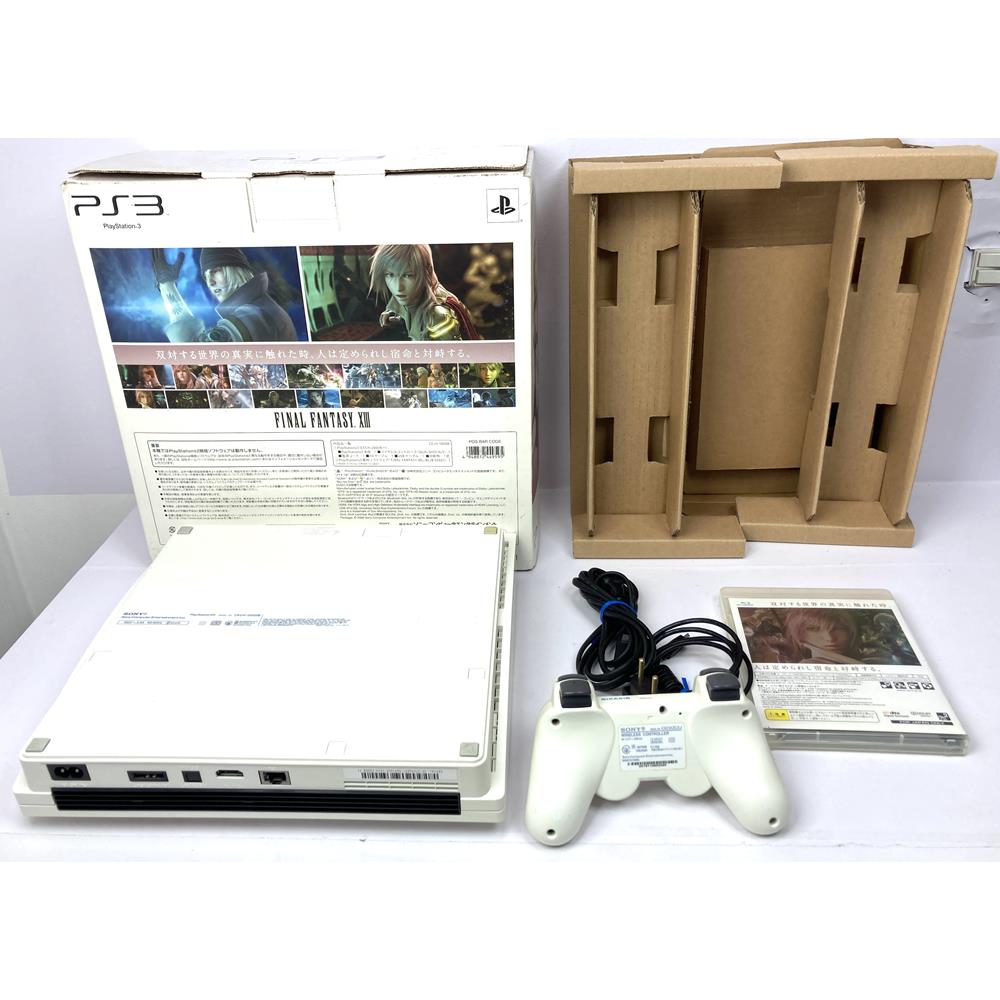 PlayStation 3 Slim, Ed. Final Fantasy XIII, Na Caixa Seriado, PS3 ...