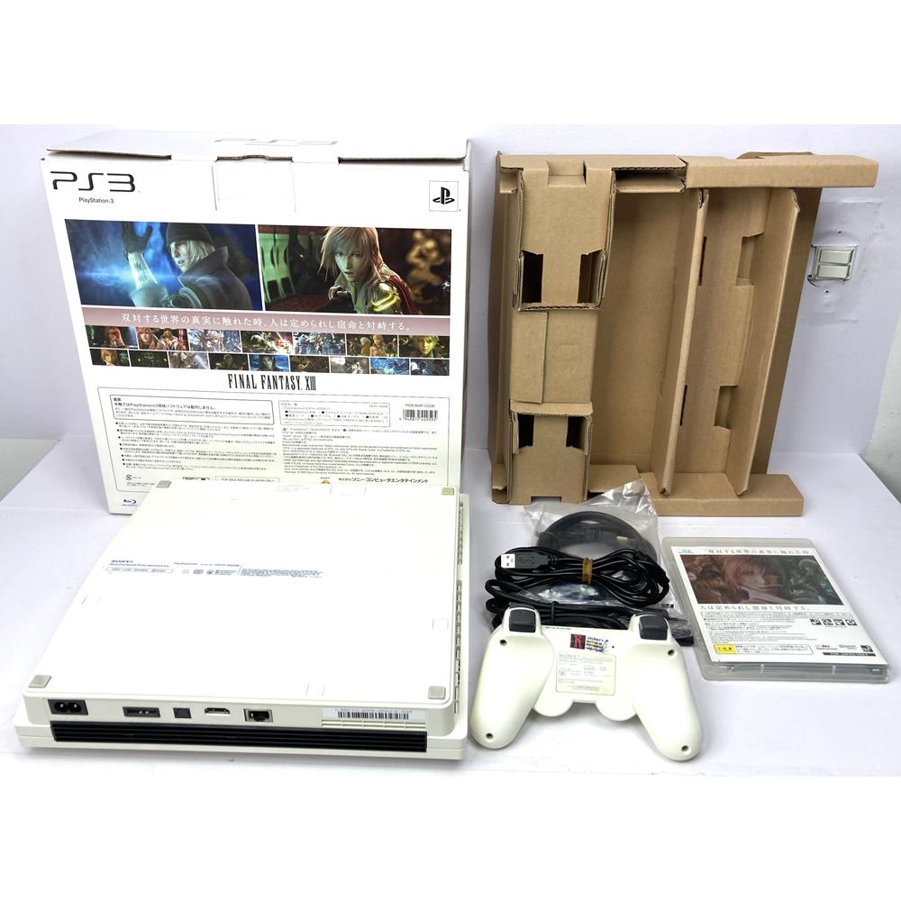 PlayStation 3 Slim, Ed. Final Fantasy XIII, Na Caixa Seriado, PS3 ...