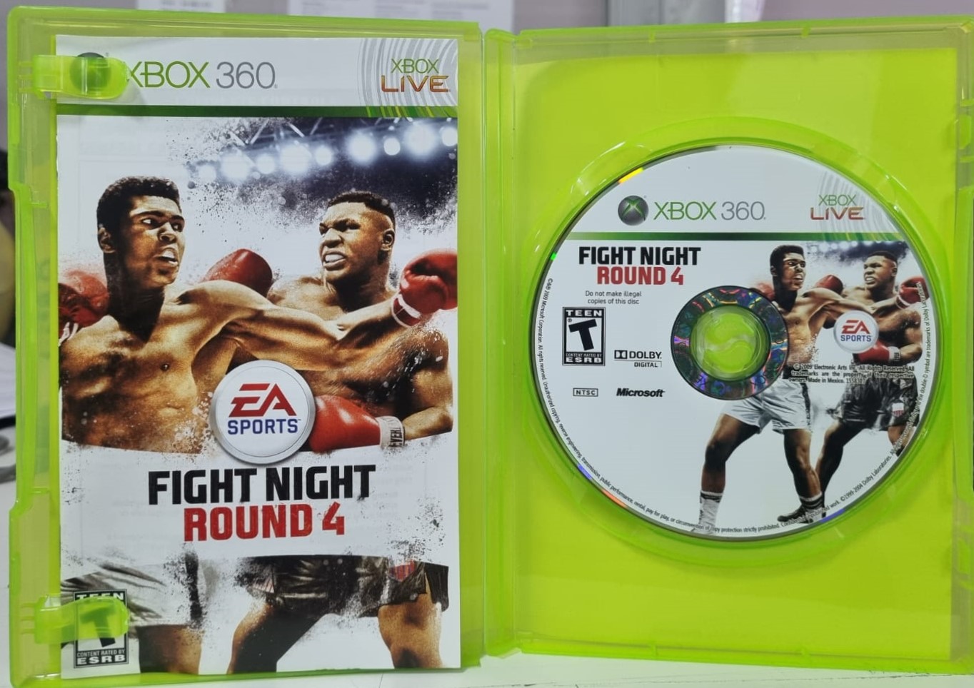 Fight Night Round 4 - Xbox 360 (Mídia Física) - USADO - Nova Era Games ...