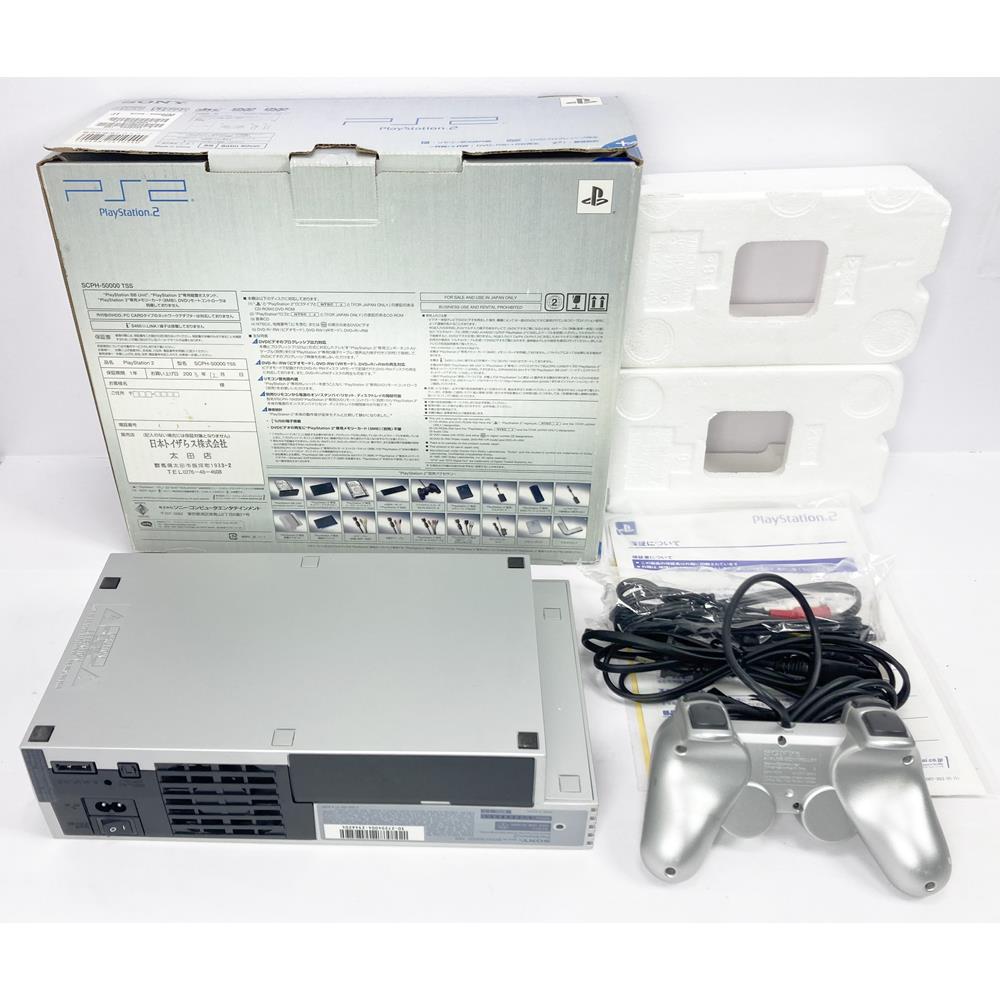PlayStation 2, Prata, Na Caixa Seriado, 1 Controle, Silver, Modelo SCPH ...