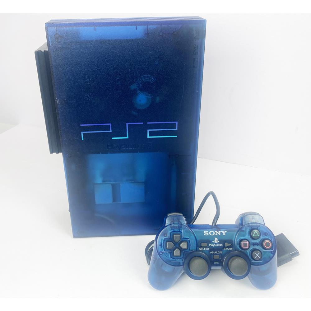 PlayStation 2, Ocean Blue, Modelo SCPH 37000, PS2, (Usado) - Nova Era ...