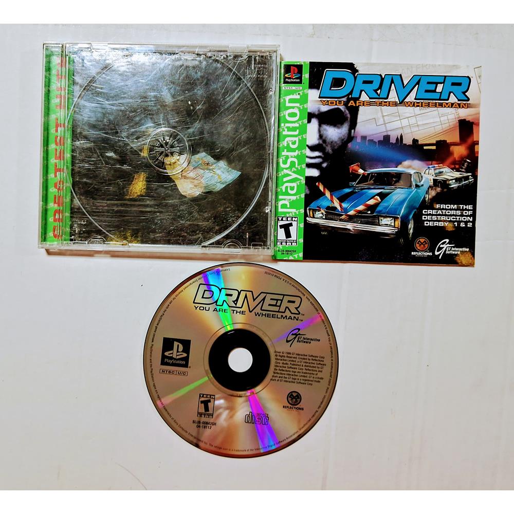 Driver, Original PS1 Americano (Usado) - Nova Era Games e Informática
