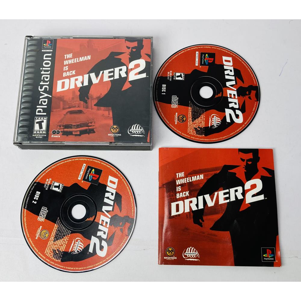 Driver 2, Original PS1 Americano (Usado) - Nova Era Games e Informática