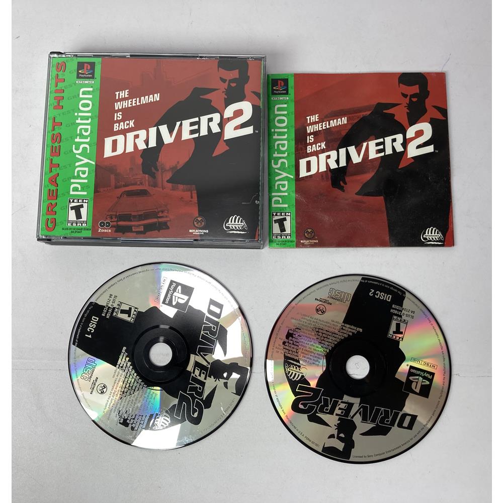 Driver 2, Original PS1 Americano (Usado) - Nova Era Games e Informática