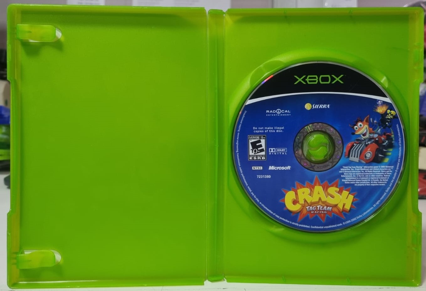 Crash Tag Team Racing - Xbox Classico (Mídia Física) - USADO - Nova Era ...