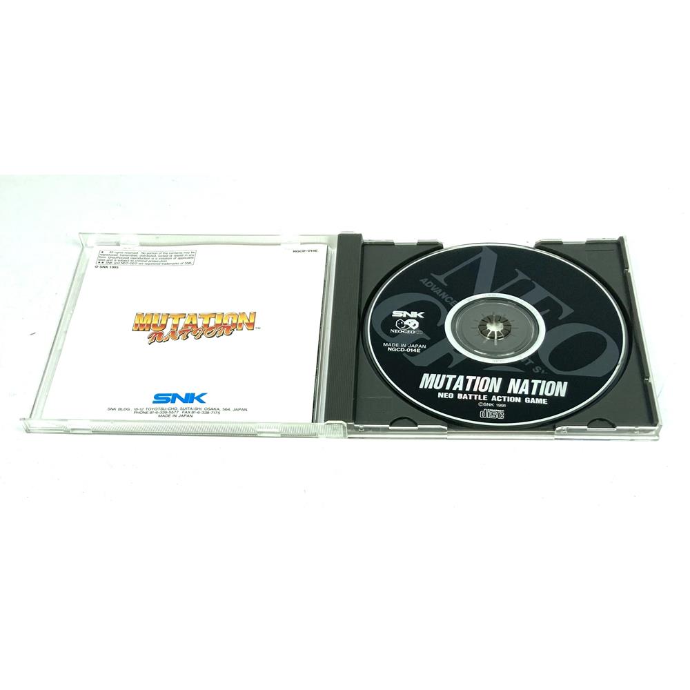 Mutation Nation, Neo Geo CD, SNK, Americano, Original, "Impecável ...