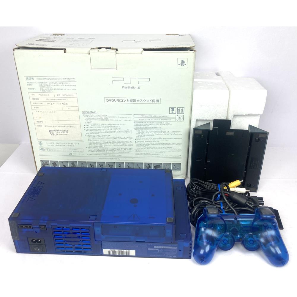 PlayStation 2, Ocean Blue, Na Caixa Seriado, Modelo SCPH 37000, PS2 ...