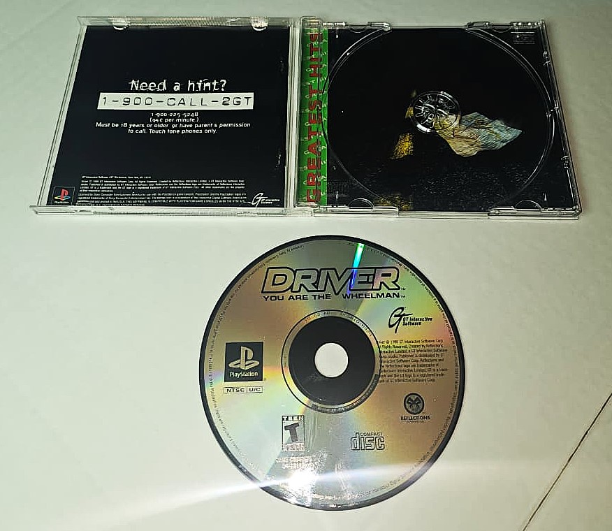 Driver, Original PS1 Americano (Usado) - Nova Era Games e Informática