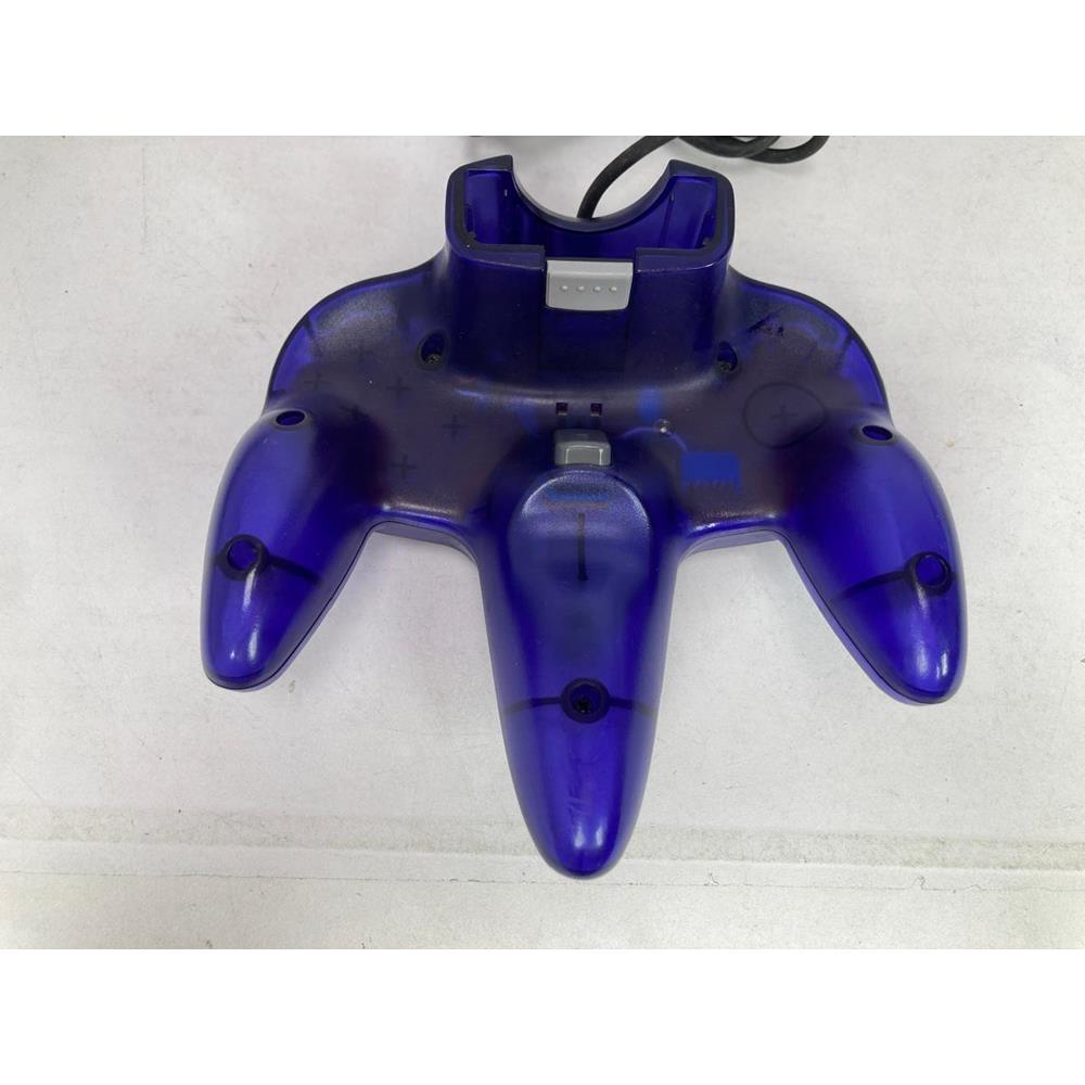 Controle Nintendo 64, Azul Transparente, Analógico 100%, Original ...