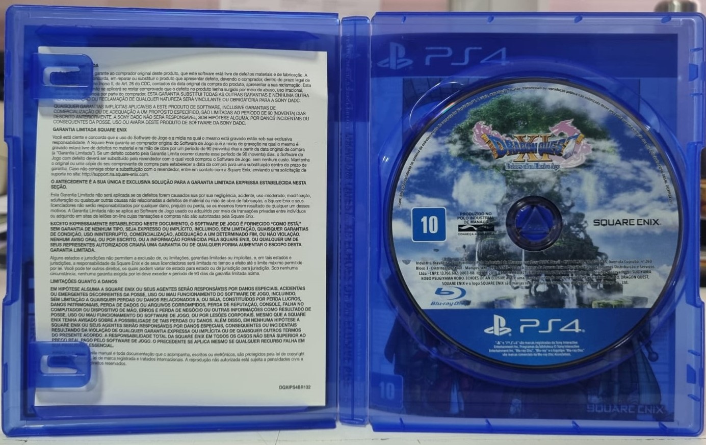 Dragon Quest XI Echoes Of An Elusive Age - PS4 (Mídia Física) - USADO ...