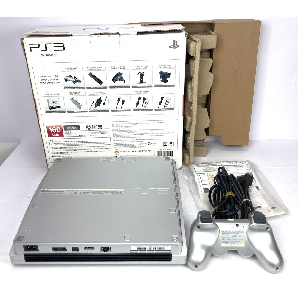 PlayStation 3 Slim, Prata, Na Caixa Seriado, 160GB, Modelo CECH-2500A ...