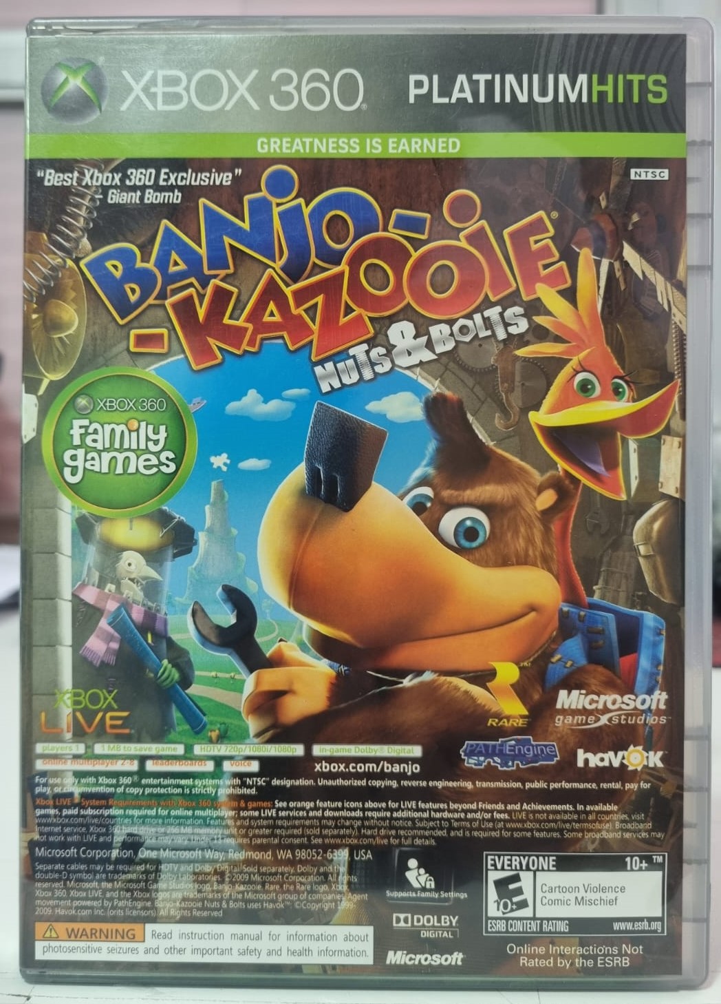 Banjo-Kazooie Nuts & Bolts e Viva Pinata - Xbox 360 / Xbox One (Mídia ...