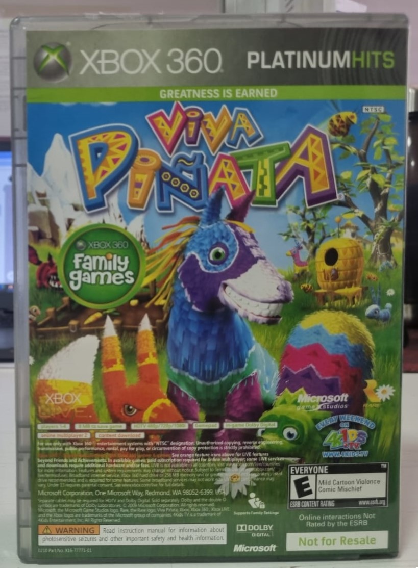 Banjo-Kazooie Nuts & Bolts e Viva Pinata - Xbox 360 / Xbox One (Mídia ...