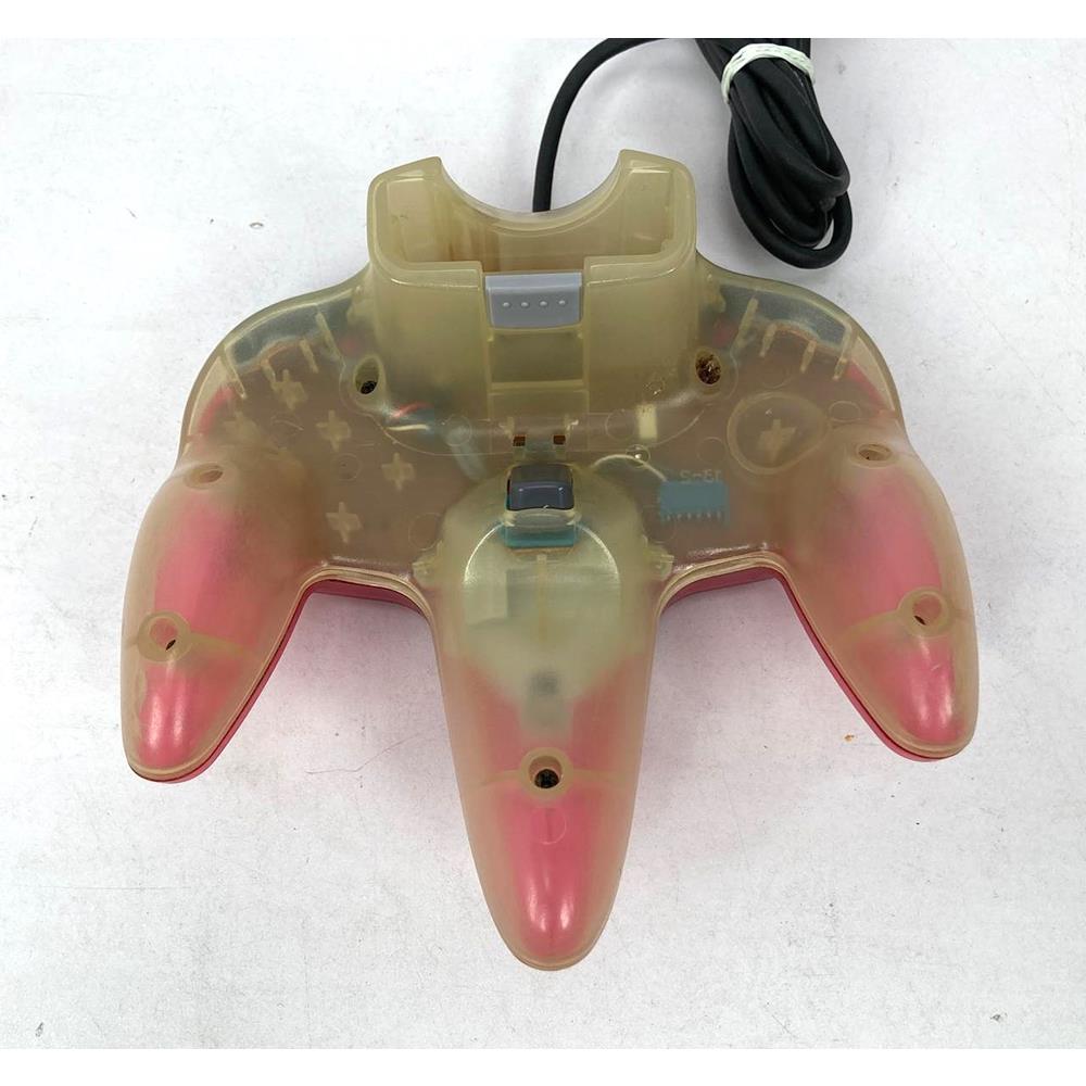 Controle Nintendo 64, CEREJA Transparente, Analógico 100%, Original ...