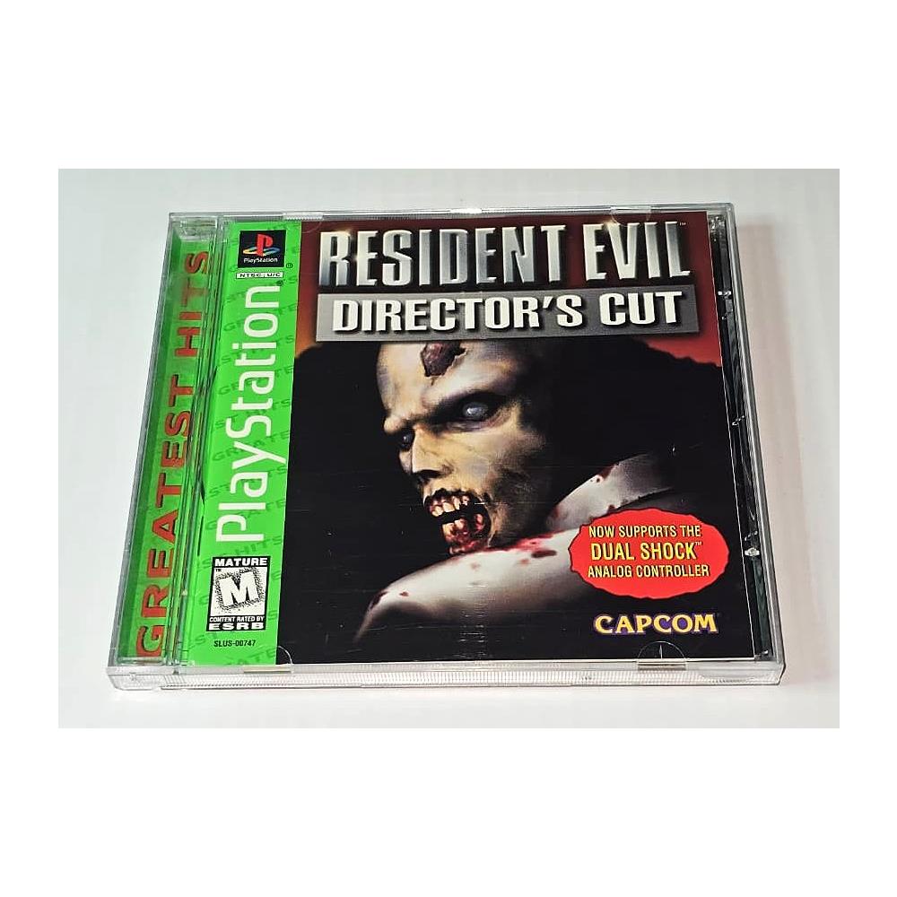Resident Evil Director's Cut, Original PS1 Americano (Usado) - Nova Era ...