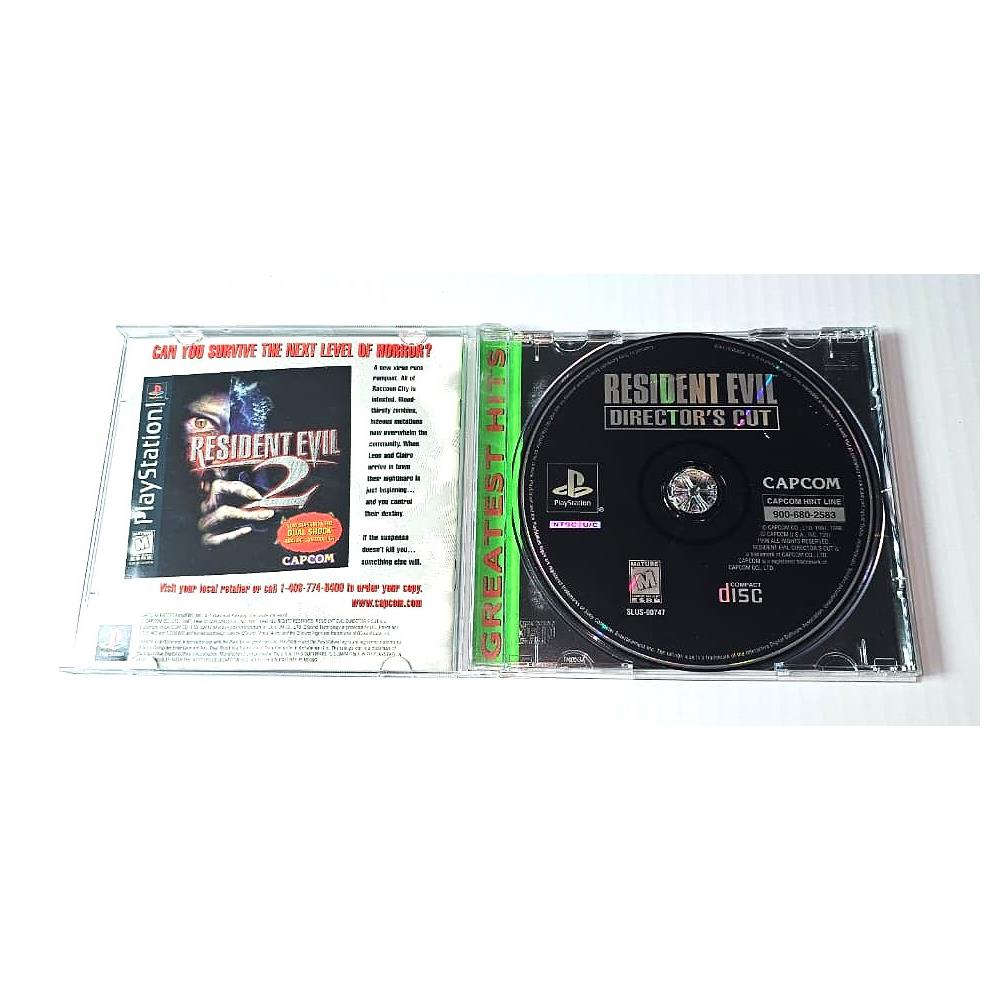Resident Evil Director's Cut, Original PS1 Americano (Usado) - Nova Era ...