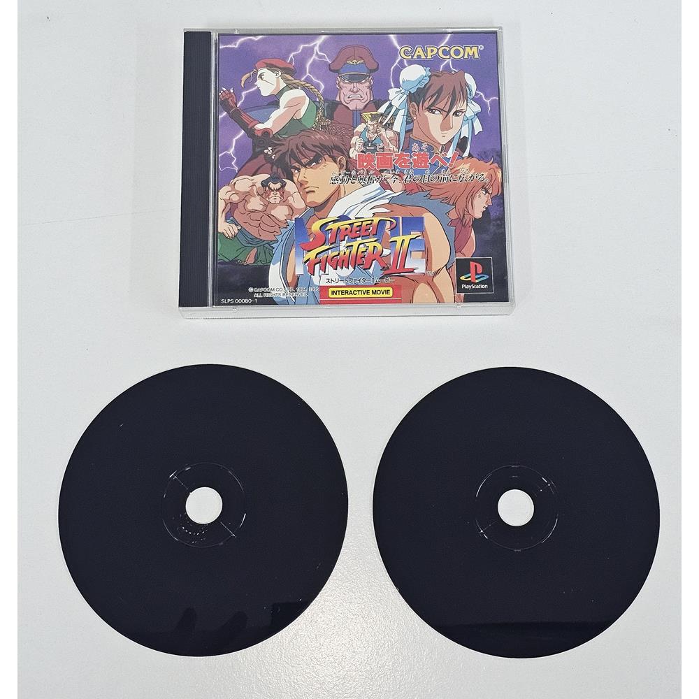 Street Fighter II Interactive Movie, Original PS1 Japonês (Usado ...