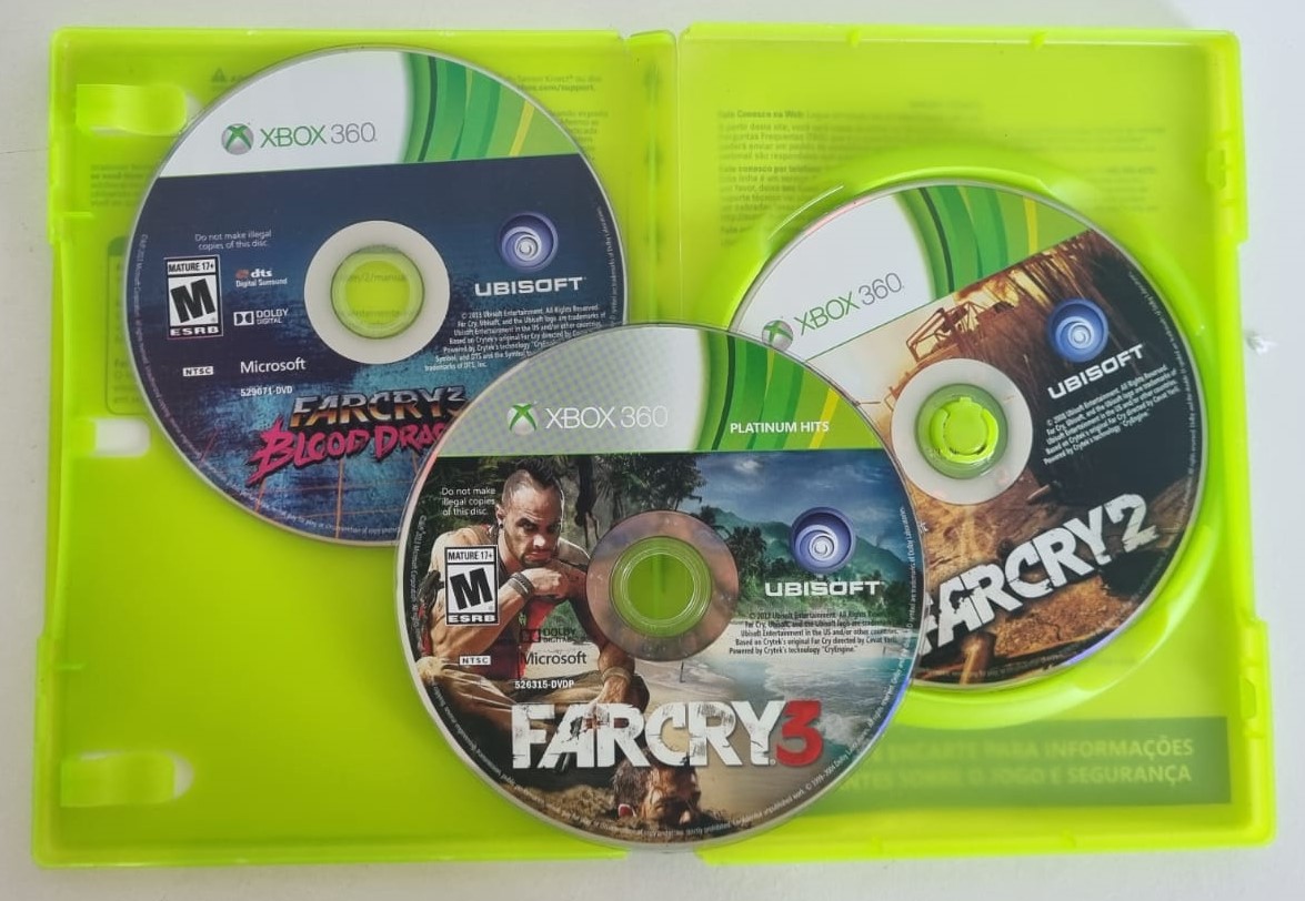 Far Cry Compilation - Xbox 360 / Xbox One (Mídia Física) - USADO - Nova ...