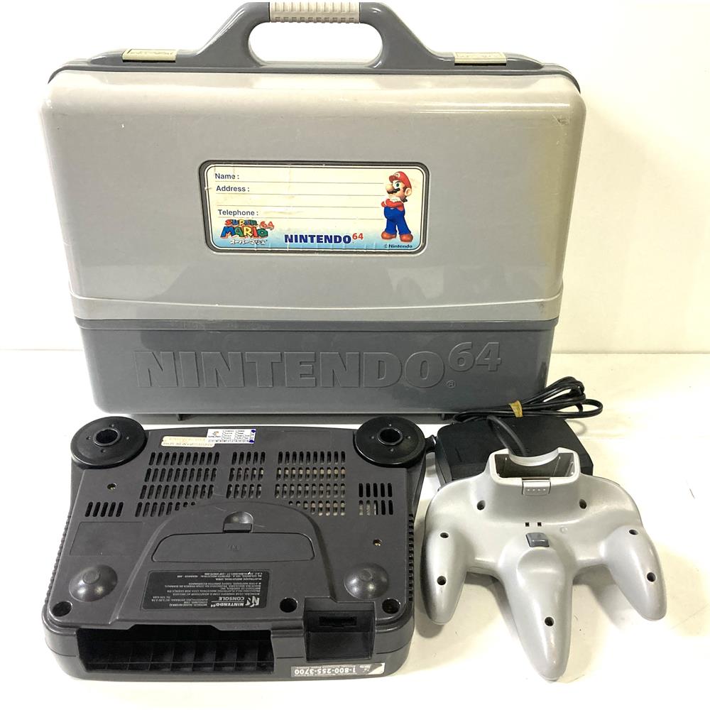 Console Nintendo 64 com Maleta, 1 Controle, Original Nintendo (Usado ...