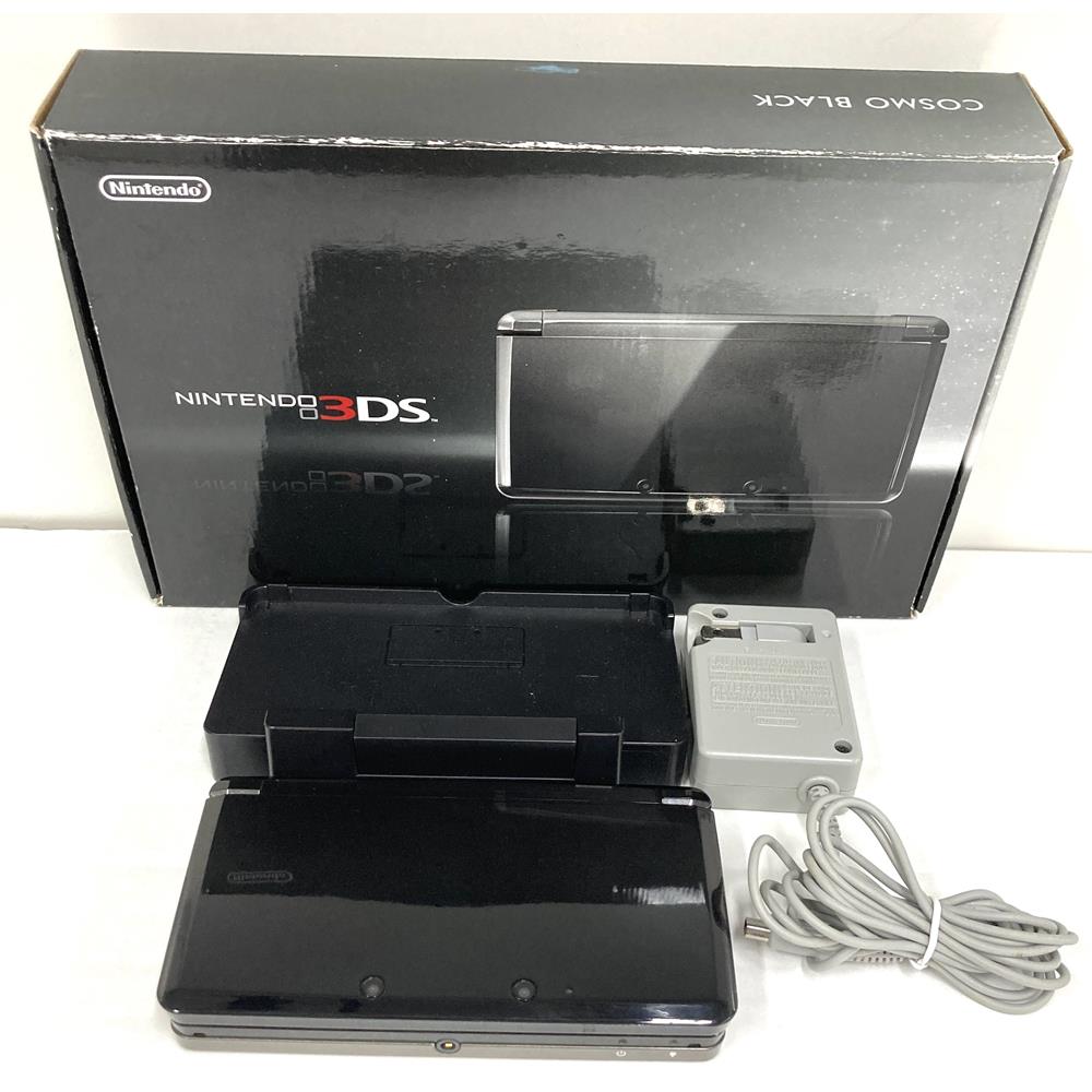 Nintendo 3DS, Cosmo Black, Preto, Na Caixa Seriado, Original Nintendo ...