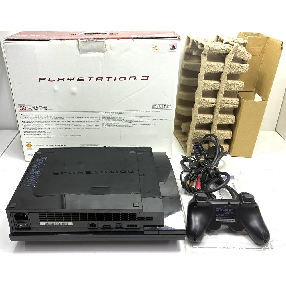 PlayStation 3 Fat, 80GB, Na Caixa Seriado, 1 Controle, Modelo CECHL 00 ...