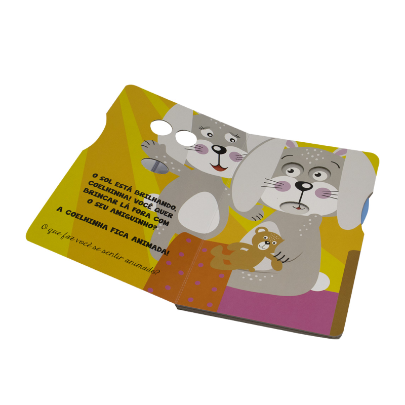 Livro Gire O Disco Um Livro Sobre Emoções Coelhinha Todolivro - Shopel ...