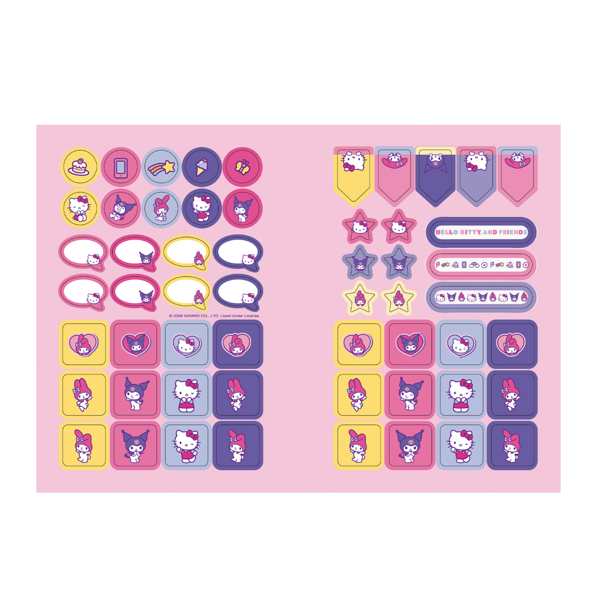 Caderno Brochura Cd 1/4 Hello Kitty 80 folhas Jandaia - Shopel Papelaria